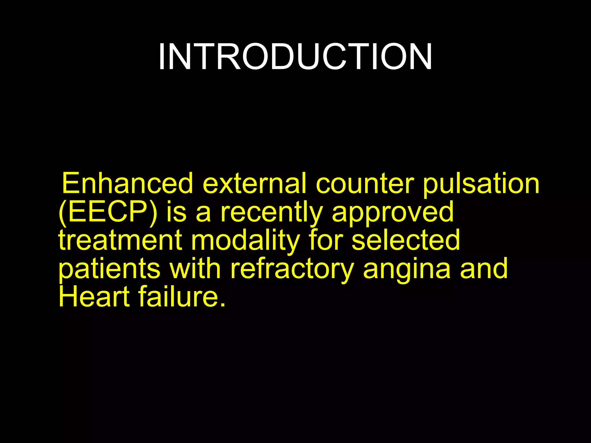 Enhanced external counterpulsation (eecp) role in | PPT