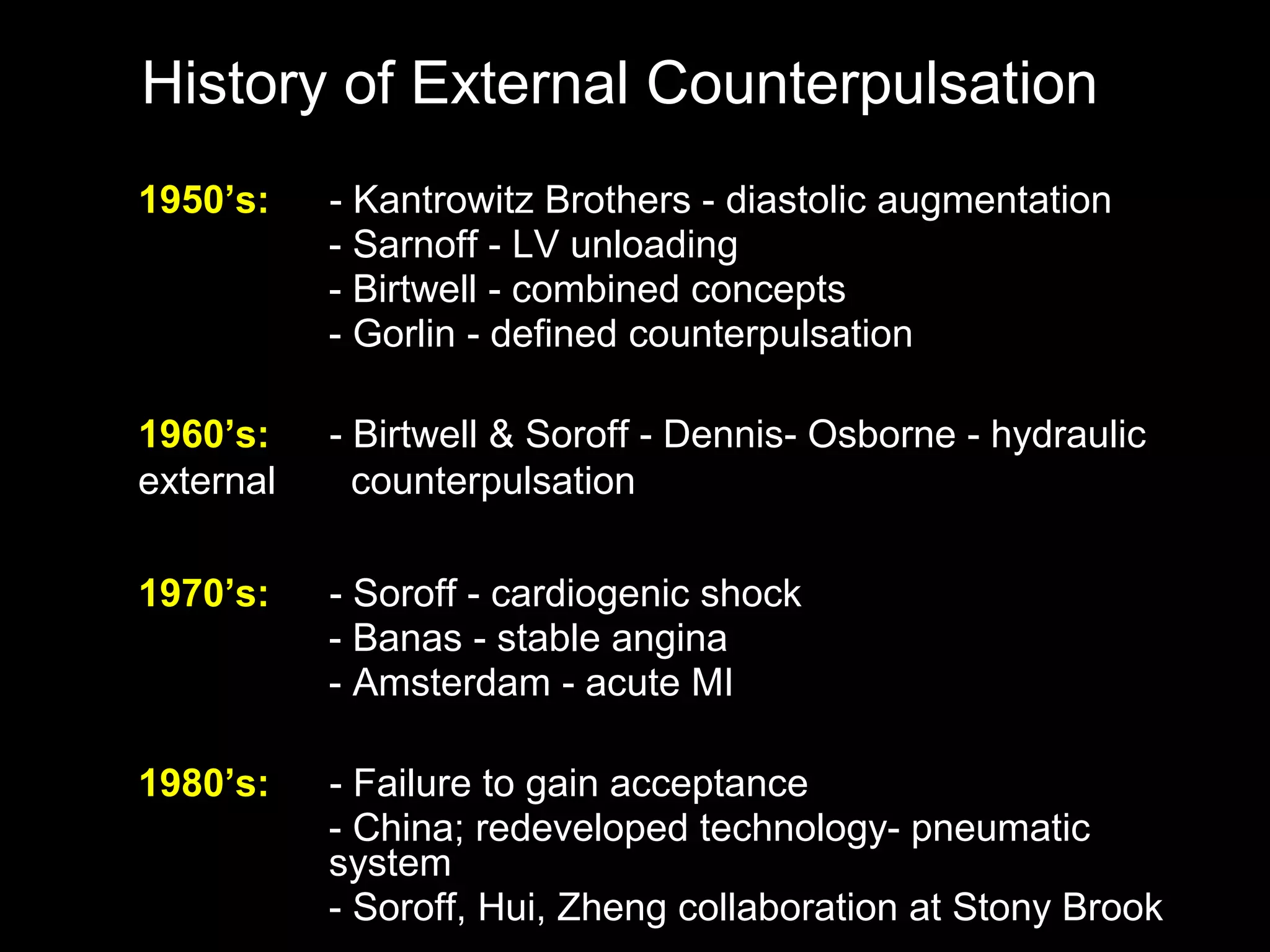 Enhanced external counterpulsation (eecp) role in | PPT