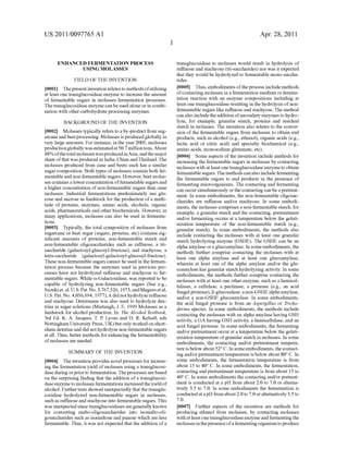 Enhanced fermentation process using molasses | PDF