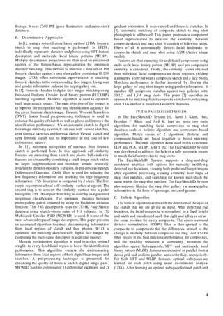 sketch to photo matching in criminal investigations | DOCX | Graphics Software | Computer ...