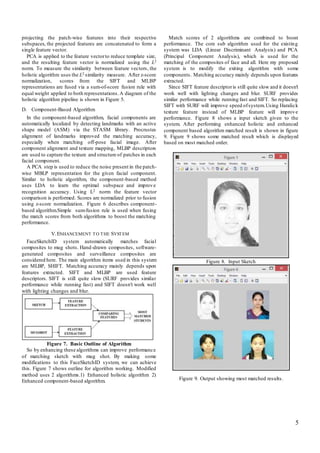 sketch to photo matching in criminal investigations | DOCX | Graphics ...