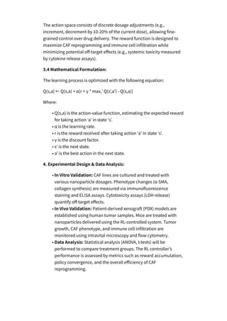 Enhanced Immunomodulation of Cancer-Associated Fibroblasts (CAFs) via ...