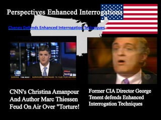 Enhanced interrogation debate | PPTX