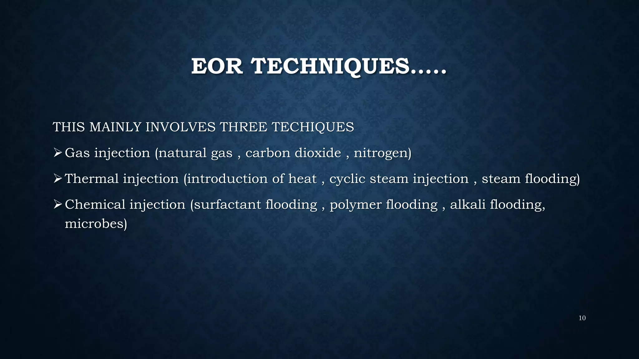 USE OF MICROBES IN OIL RECOV. | PPT