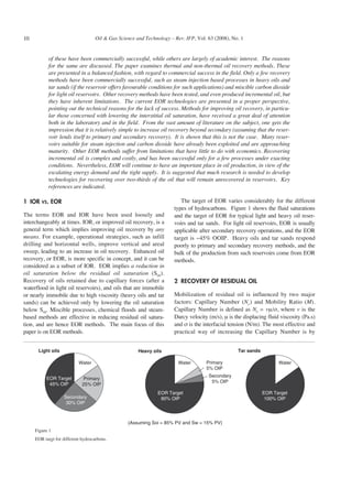 Enhanced Oil Recovery – An Overview used in oil and gas wells | PDF