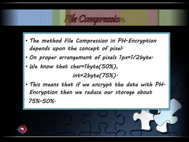 Enhanced ph(pixel hex) encryption. | PPT
