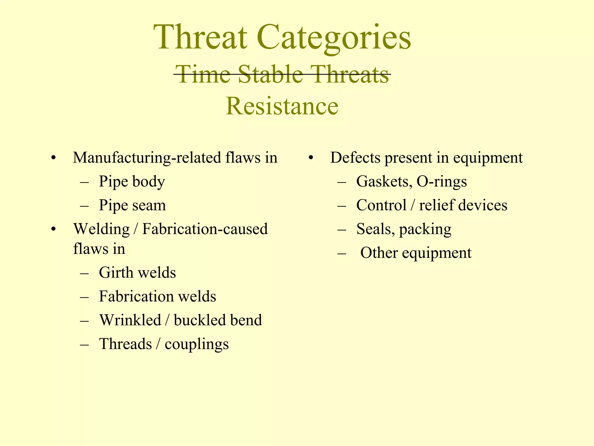 Enhanced Pipeline Risk Assessment | PPTX