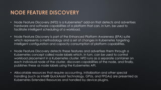 Enhanced platform awareness | PPT