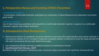 Enhanced Recovery After Colorectal Surgery | PPTX