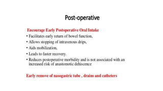 Enhanced recovery after surgery (eras) | PPTX