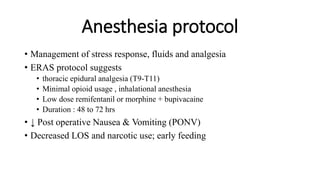 Enhanced recovery after surgery (eras) | PPTX