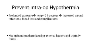 Enhanced recovery after surgery (eras) | PPTX