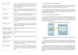 Using the SSS Website | PDF