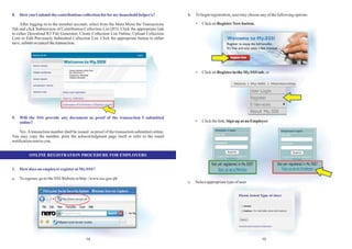 Using the SSS Website | PDF