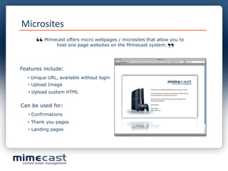 Mimecast Enhanced Stationery | PPTX | Desktop Publishing | Computer ...