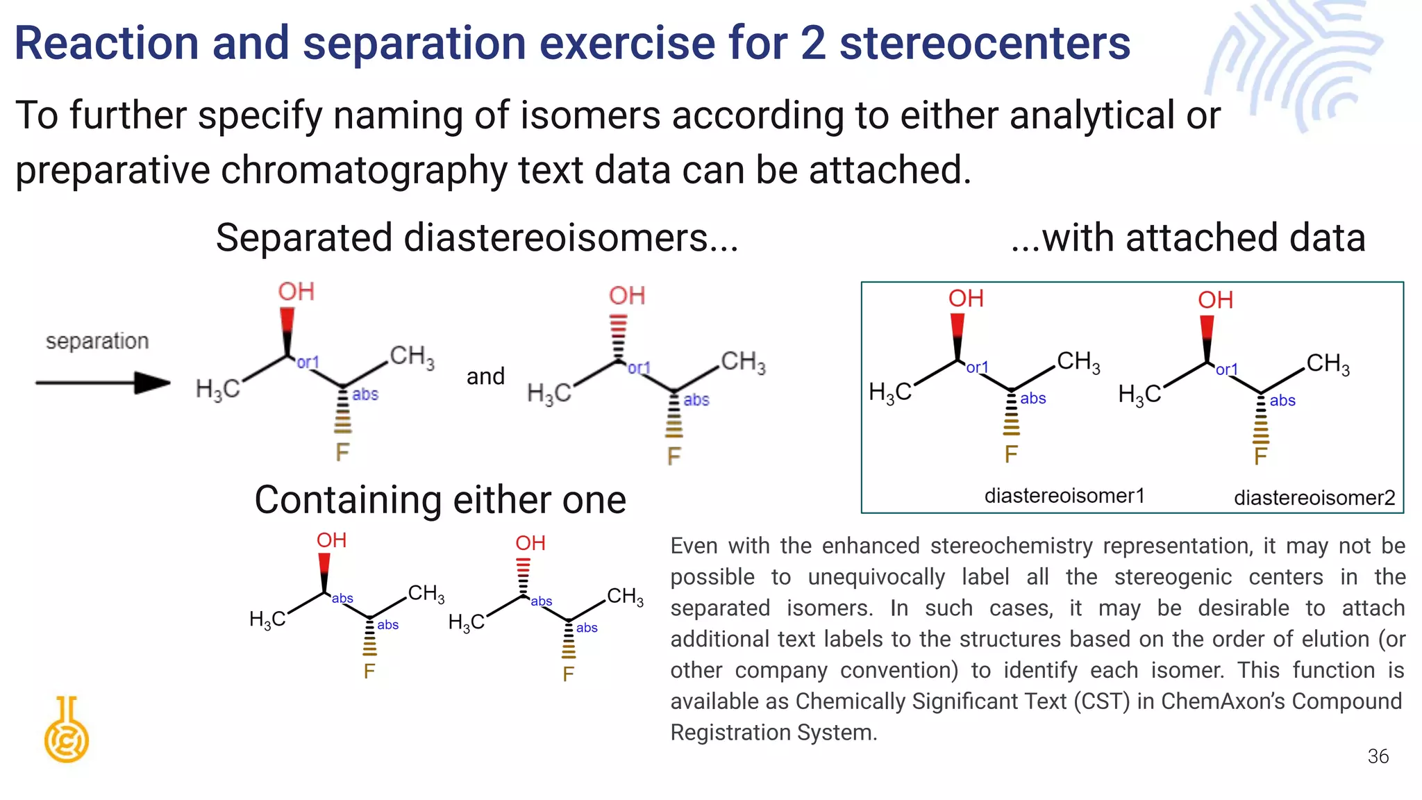 Enhanced stereochemistry representation | PDF