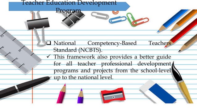 Enhanced teacher education curriculum anchored on | PPTX