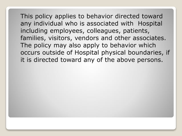 Enhanced & unacceptable communication policy | PPTX | First Aid | Injuries