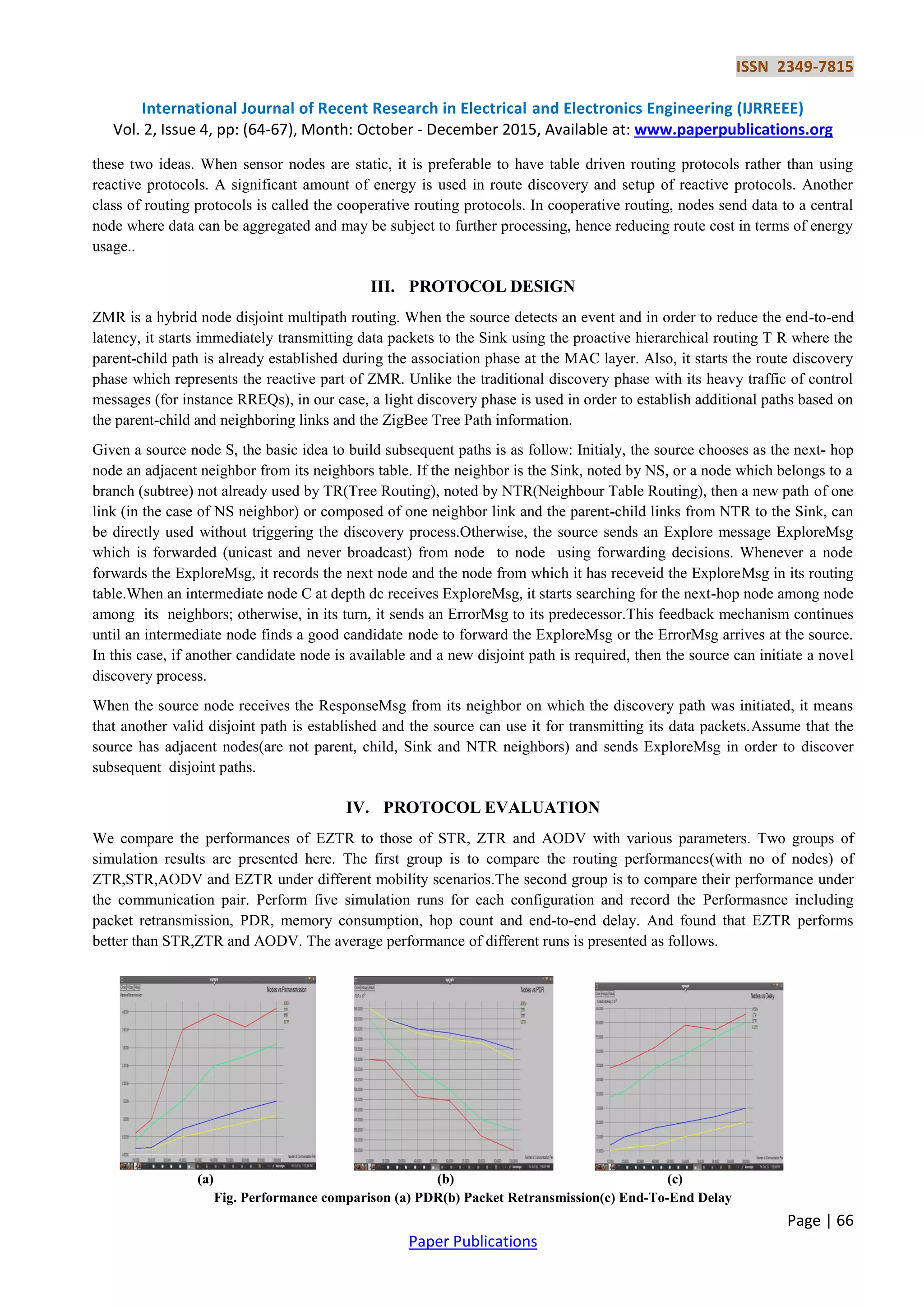 Enhanced Zigbee Tree Routing In Wireless Sensor Network | PDF | Internet of Things | Internet