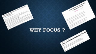 9 ways to enhance your focus | PPT