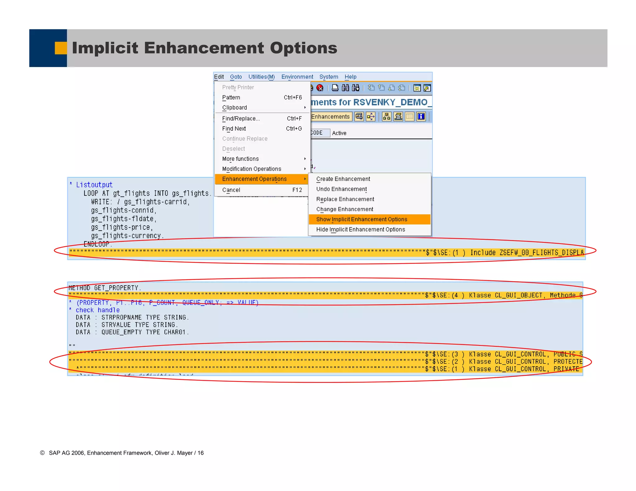 Enhancement framework the new way to enhance your abap systems | PDF