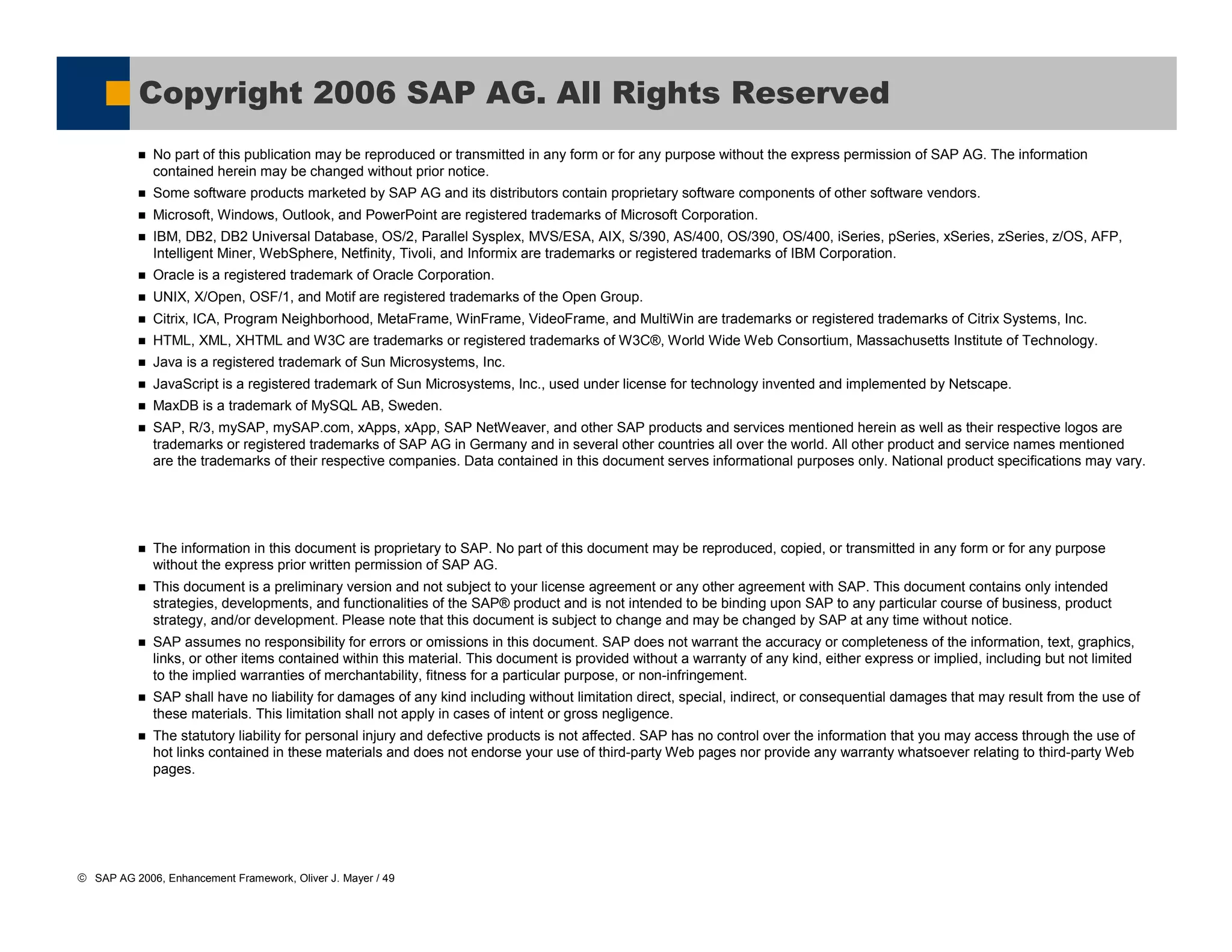 Enhancement framework the new way to enhance your abap systems | PDF