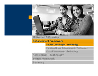 Enhancement framework the new way to enhance your abap systems | PDF