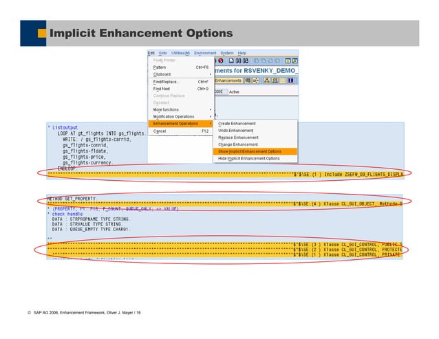 Enhancement Framework The New Way To Enhance Your Abap Systems Pdf
