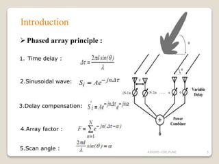 Enhancement in phased array antenna | PPT