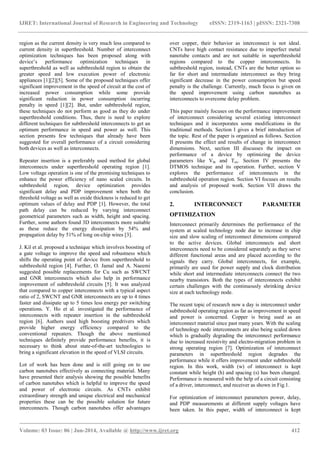 Enhancement in power delay product by driver and interconnect optimization | PDF