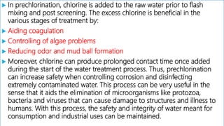 Enhancement of coagulation process by chlorination | PPT