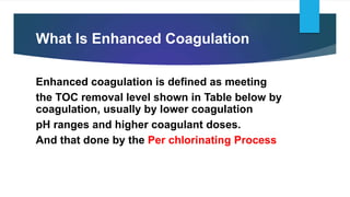 Enhancement of coagulation process by chlorination | PPTX