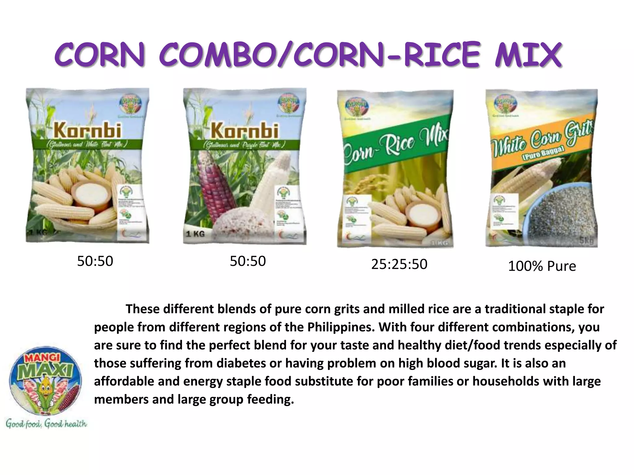 Enhancement of developed food products from CVRC open pollinated (OPV ...