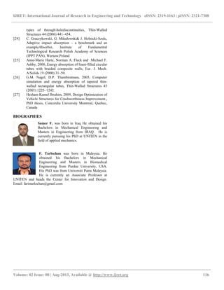 Enhancement of energy absorption of thin walled hexagonal tube by using trigger mechanisms | PDF