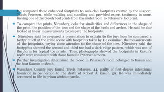 Enhancement of footwear impressions | PPTX