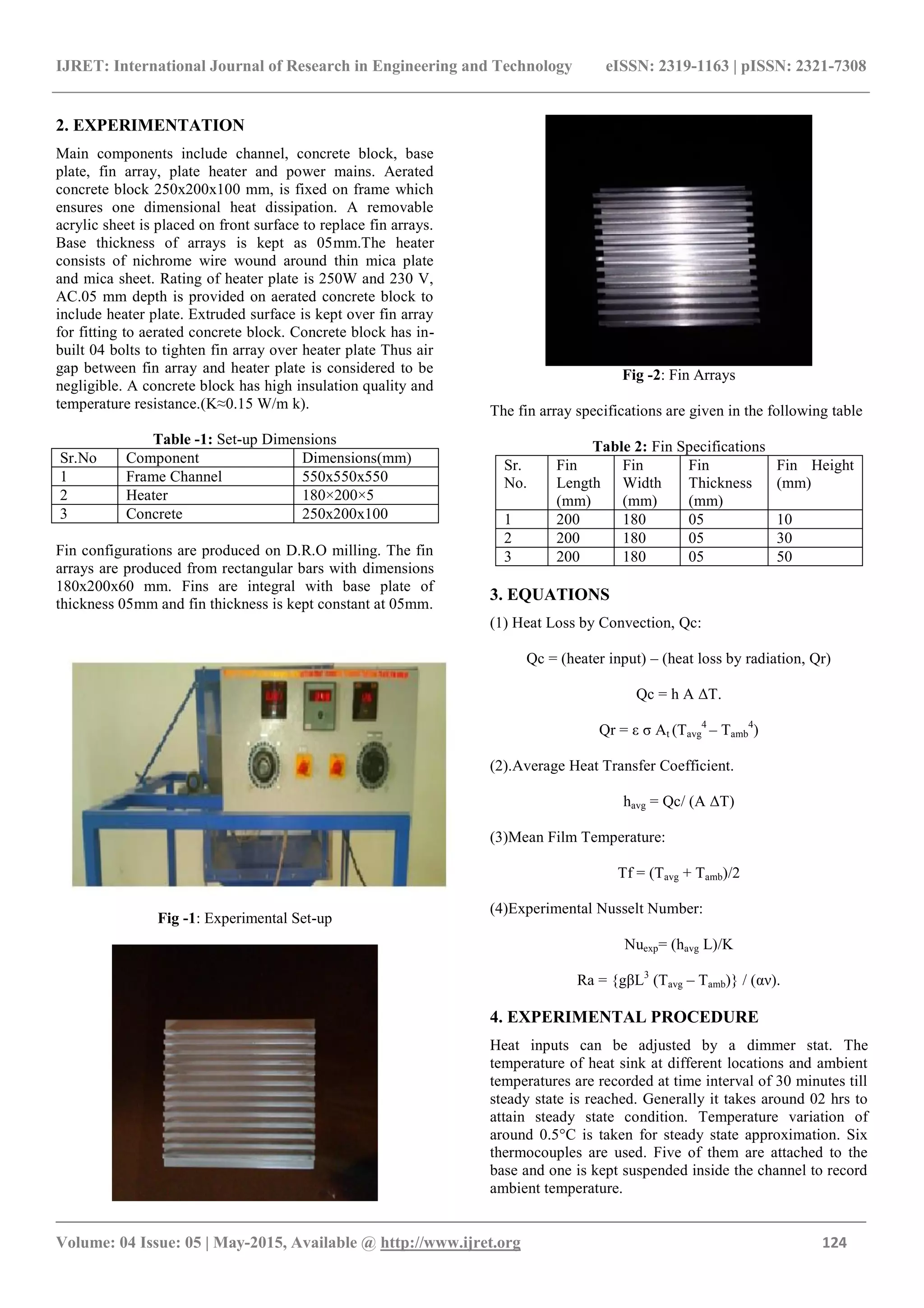 Enhancement of heat transfer from plate fin heat sinks | PDF