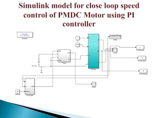 Enhancement of performance parameter of PMDC motor | PPTX