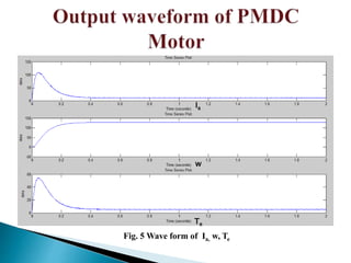 Enhancement of performance parameter of PMDC motor | PPTX
