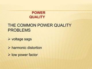 Enhancement of power quality in distribution system using d statcom | PPT