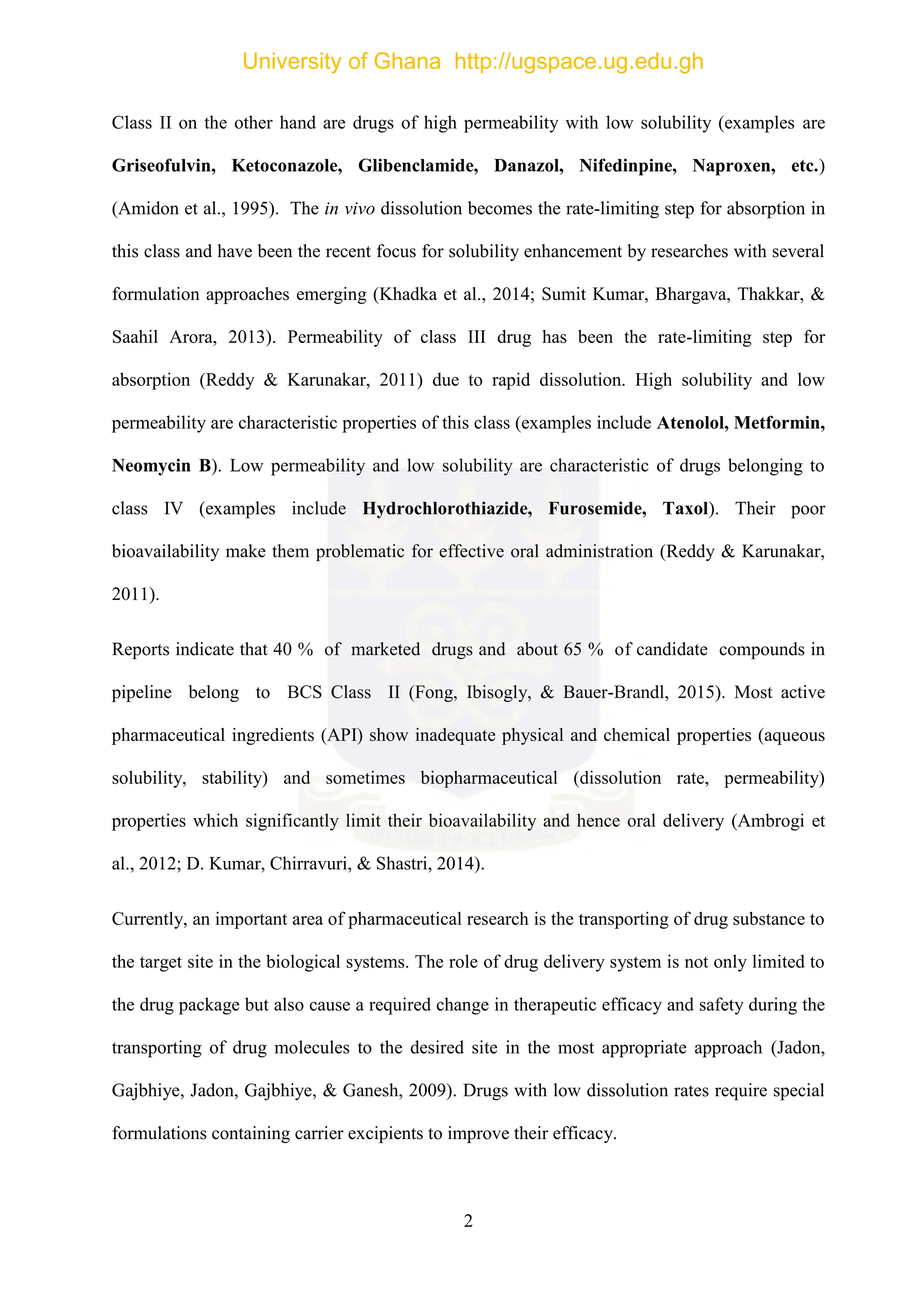 Enhancement Of Solubility, Dissolution And Stability Properties Of ...