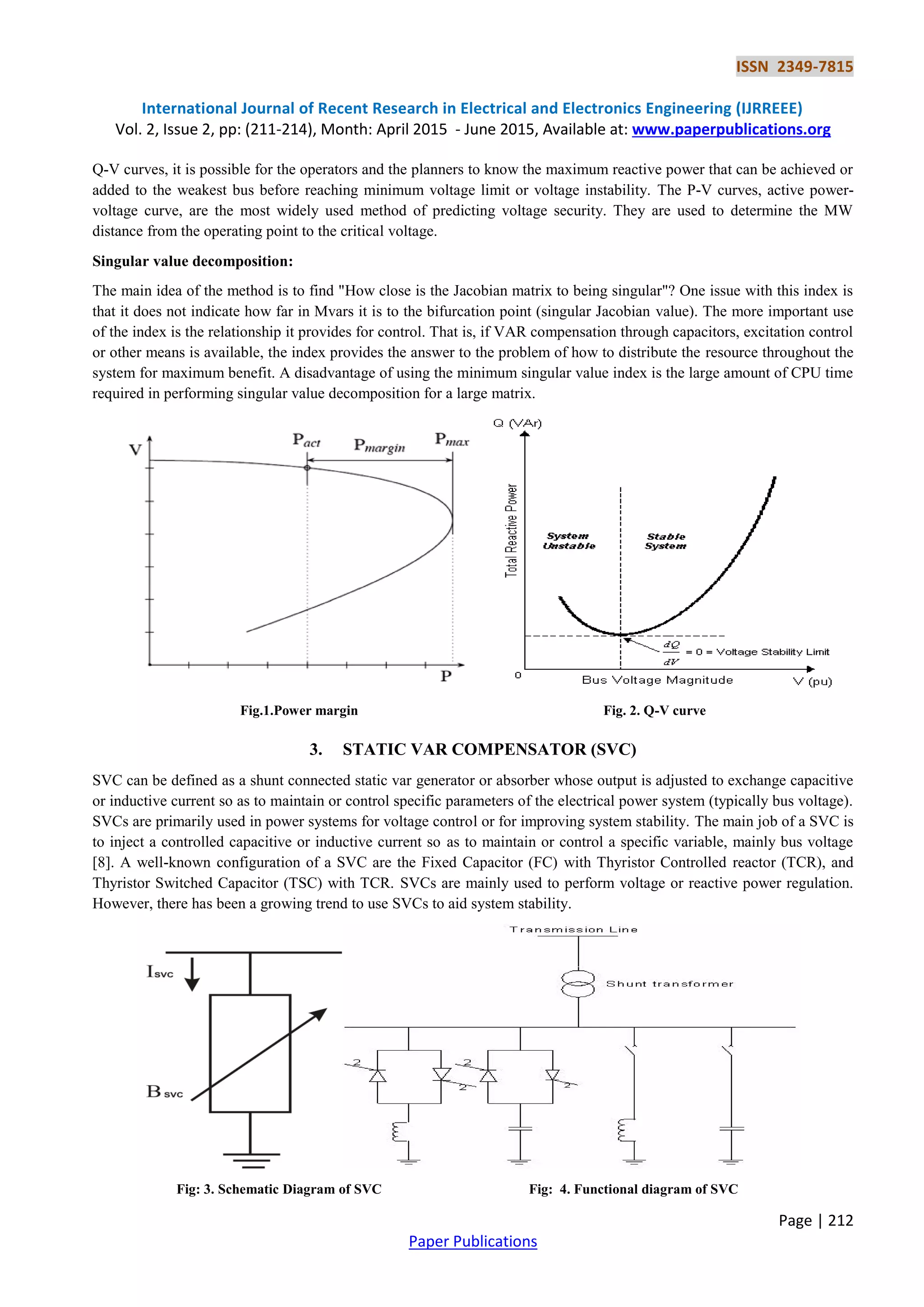 Enhancement of Voltage Stability on IEEE 14 Bus Systems Using Static Var Compensator | PDF