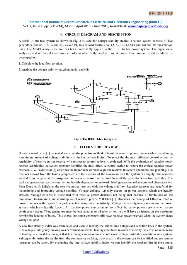Enhancement of Voltage Stability on IEEE 14 Bus Systems Using Static Var Compensator | PDF
