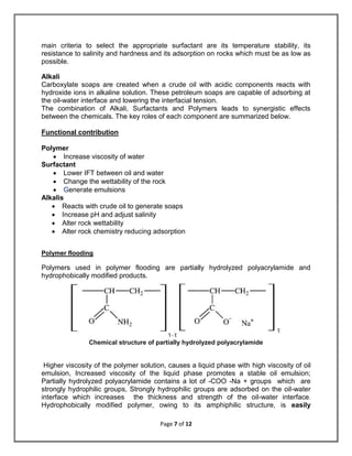 Enhance oil recovery review | PDF