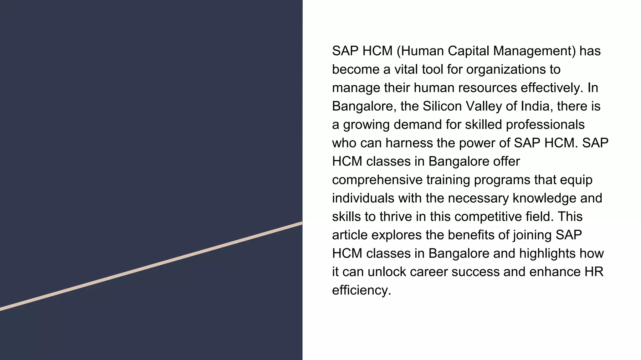 _Enhance Organizational Success_ SAP HCM Training in Bangalore_.pptx