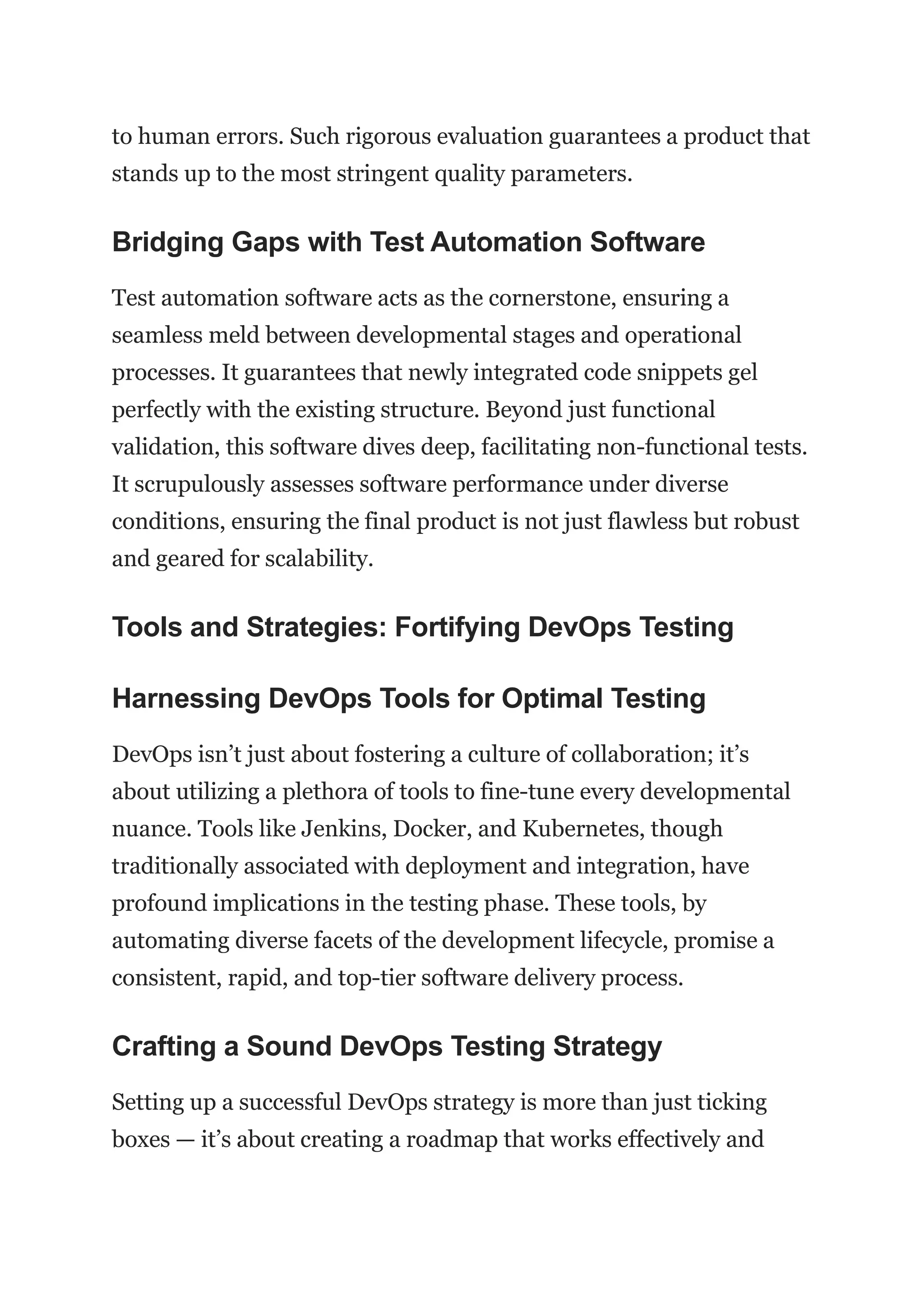 Enhance Software Testing With Devops Practicespdf