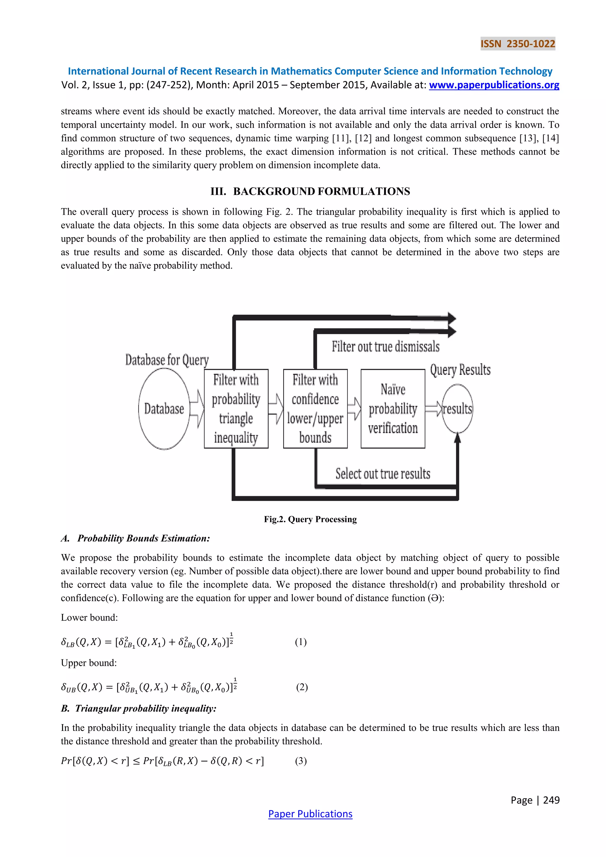 Enhance The Technique For Searching Dimension Incomplete Databases | PDF