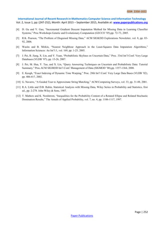 Enhance The Technique For Searching Dimension Incomplete Databases | PDF
