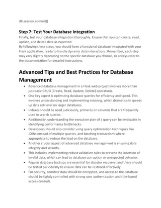 Enhance Your Flask Web Project With a Database Python Guide.pdf
