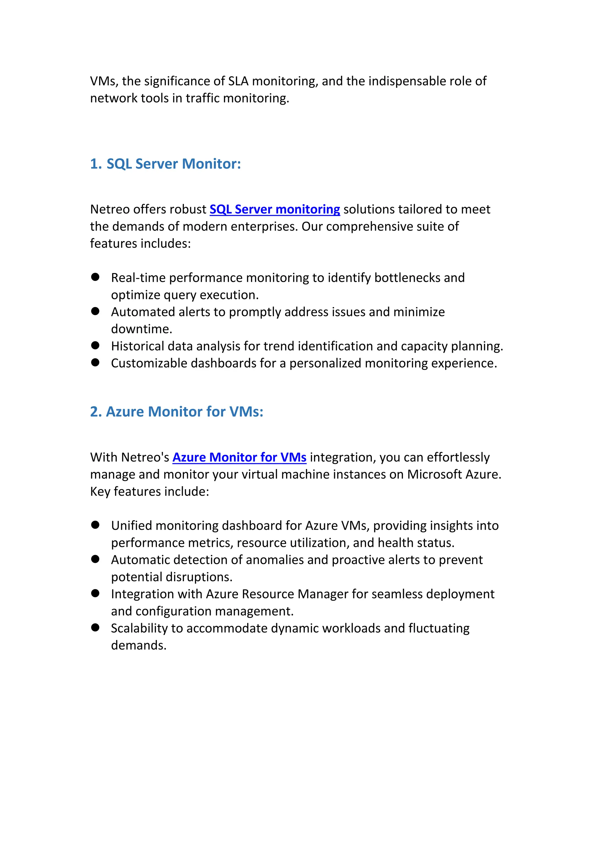 Enhance Your Network Performance With Netreos Comprehensive Monitoring Solutionspdf