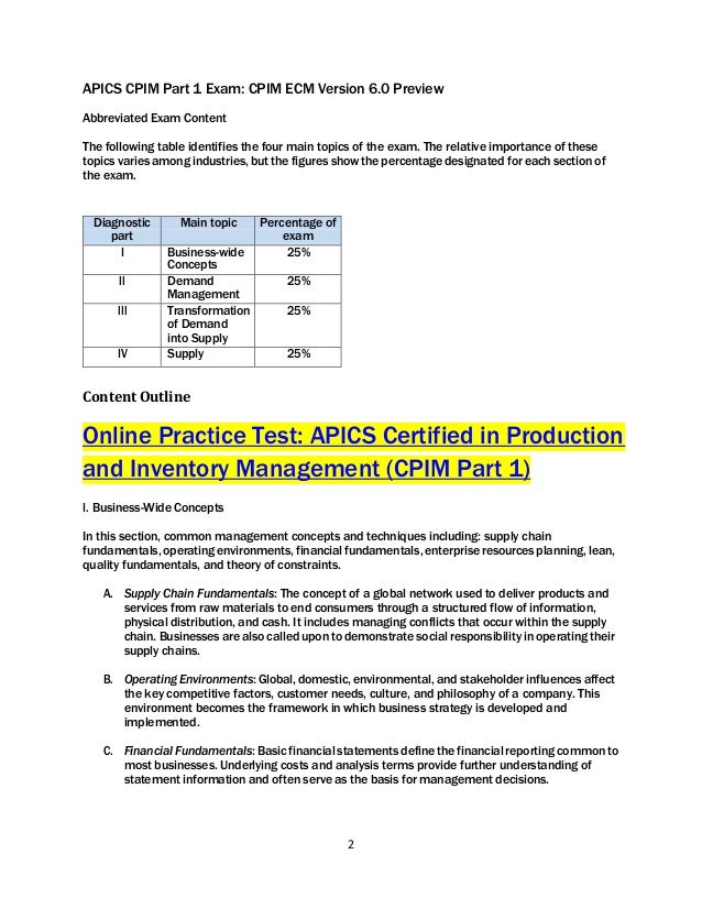 Enhance Your Performance with APICS Production and Inventory Management ...